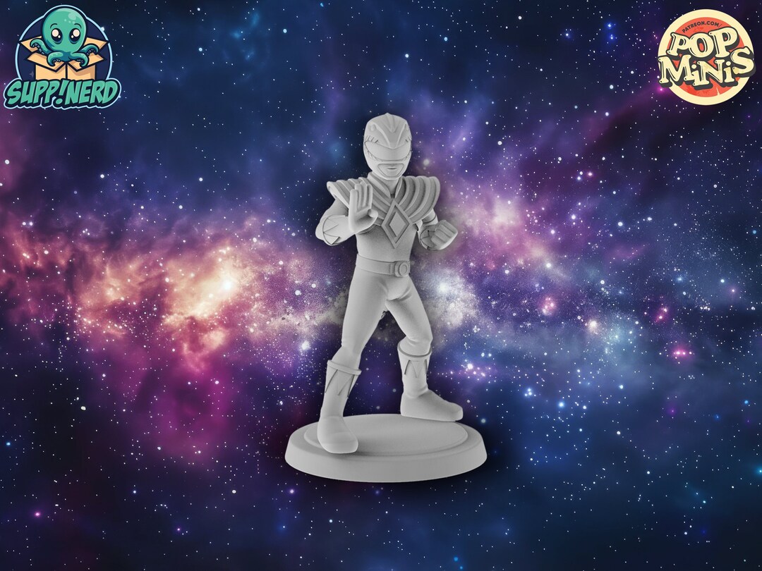 Power Rangers Miniature Green Ranger Tommy Oliver 28mm, 30mm, 32mm and ...