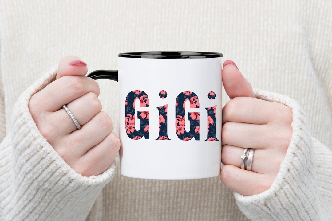 Floral Gigi Mug, Gigi Coffee Cup, Mothers Day Gifts for Gigi , Gift ...