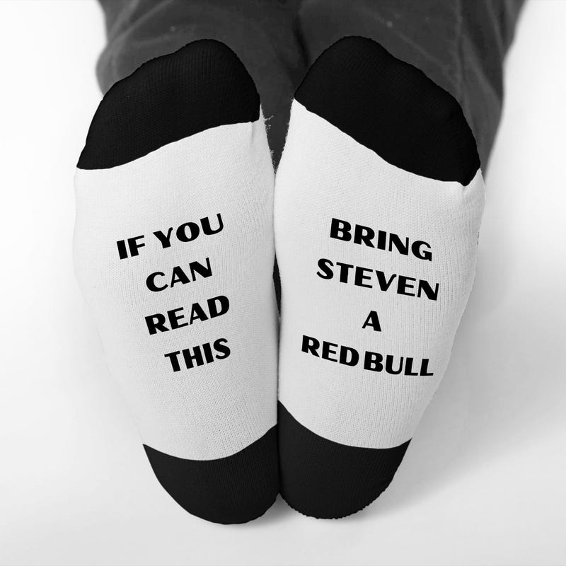 Red Bull Socks for Men - Etsy