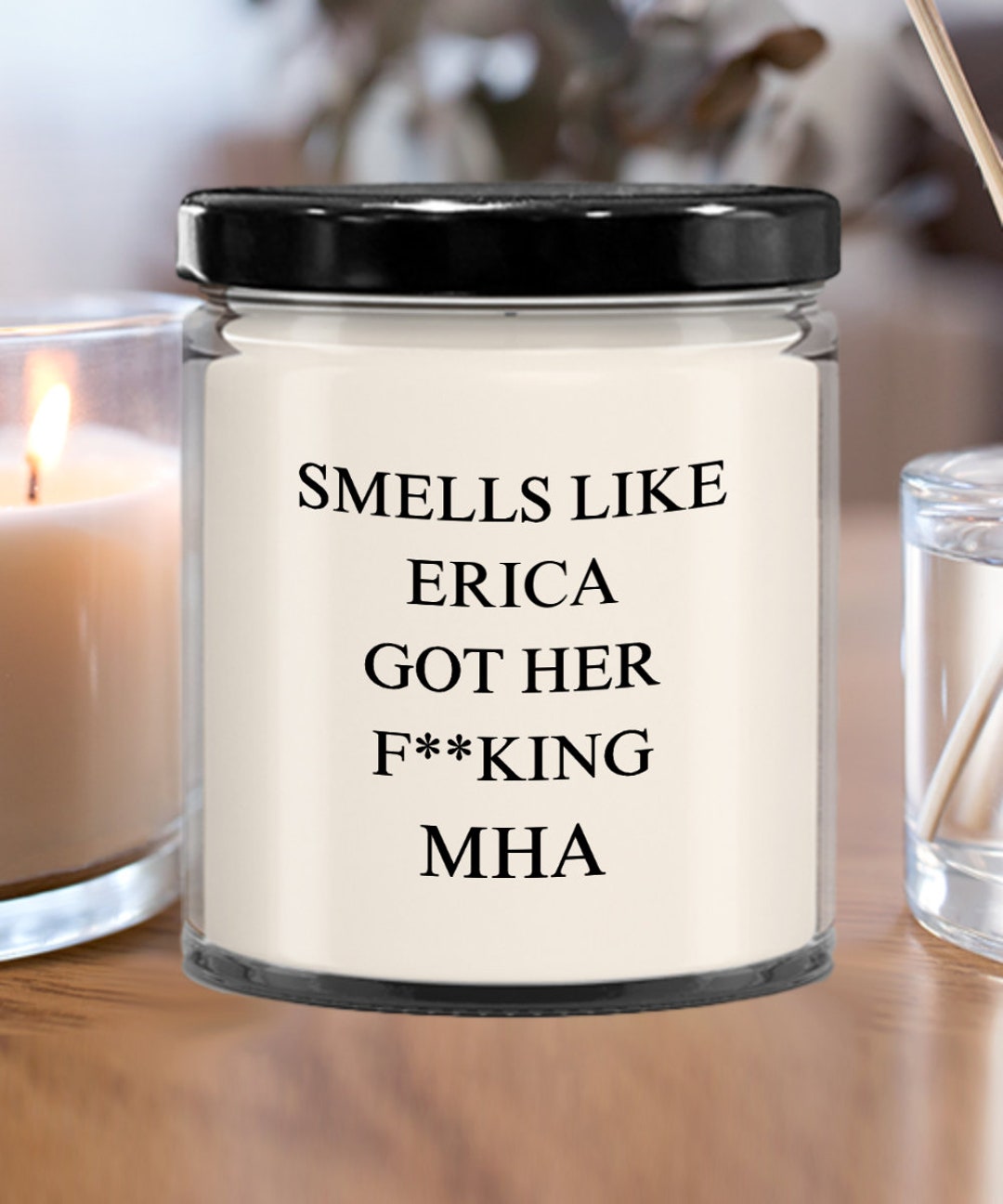 MHA Candle-custom MHA Graduate Gift-masters of Health Administration ...