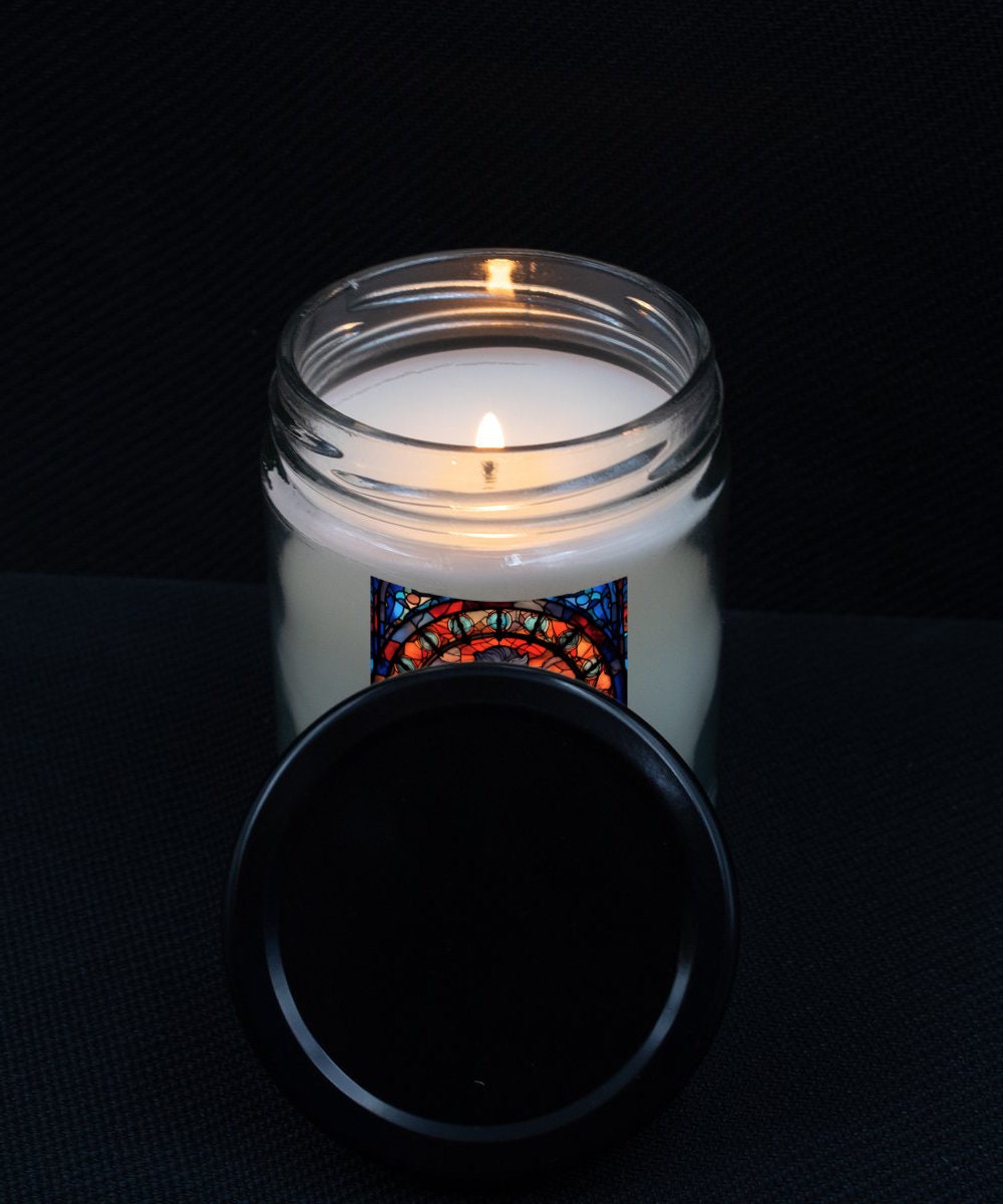 Vampire Blood Candle, Stained Glass Halloween Candle, Vampire Candle ...