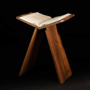 Large Book Stand, Book Table, Open Book Stand, Book Stand Wood, Open ...