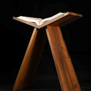 Large Book Stand, Book Table, Open Book Stand, Book Stand Wood, Open ...