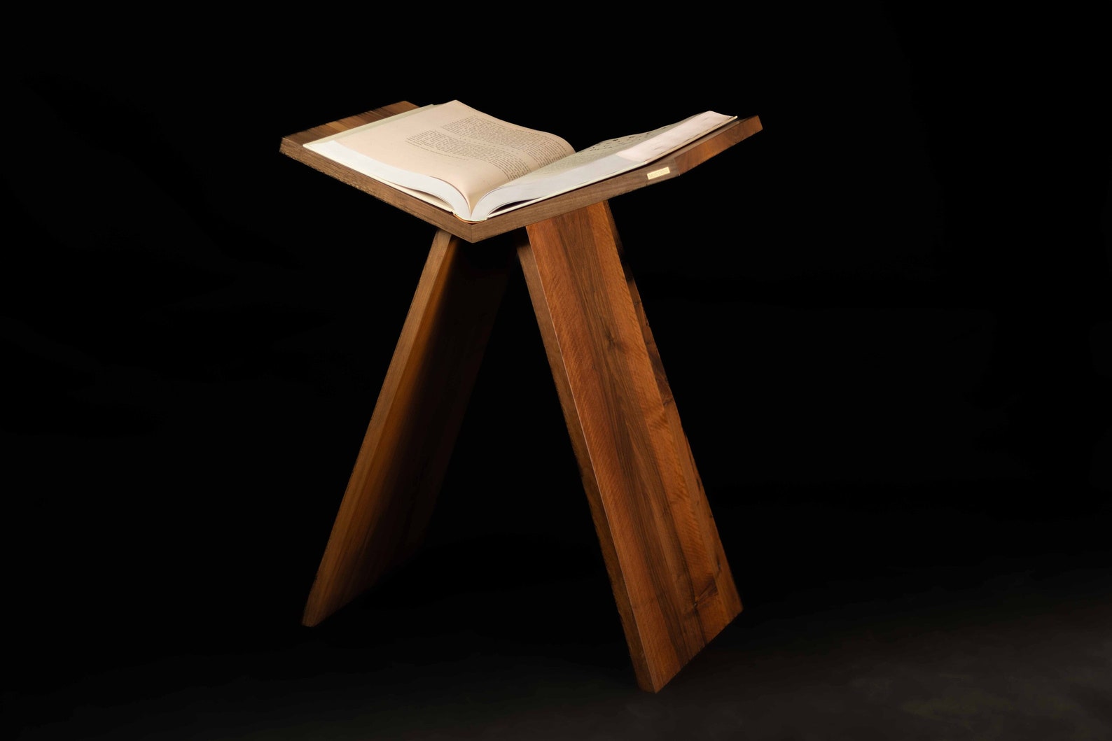 Large Book Stand, Book Table, Open Book Stand, Book Stand Wood, Open ...