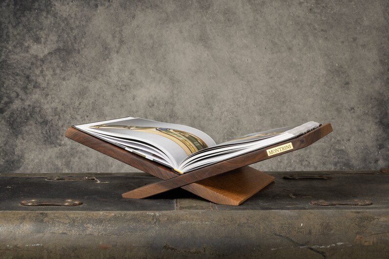 Open Book Stand Wood, Open Book Display, X Book Stand, Recipe Book ...