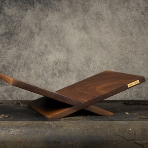 Open Book Stand Wood, Open Book Display, X Book Stand, Recipe Book ...