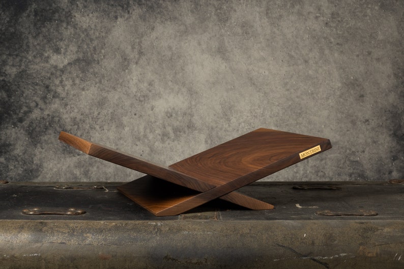 Open Book Stand Wood, Open Book Display, X Book Stand, Recipe Book ...
