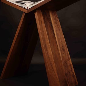 Large Book Stand, Book Table, Open Book Stand, Book Stand Wood, Open ...