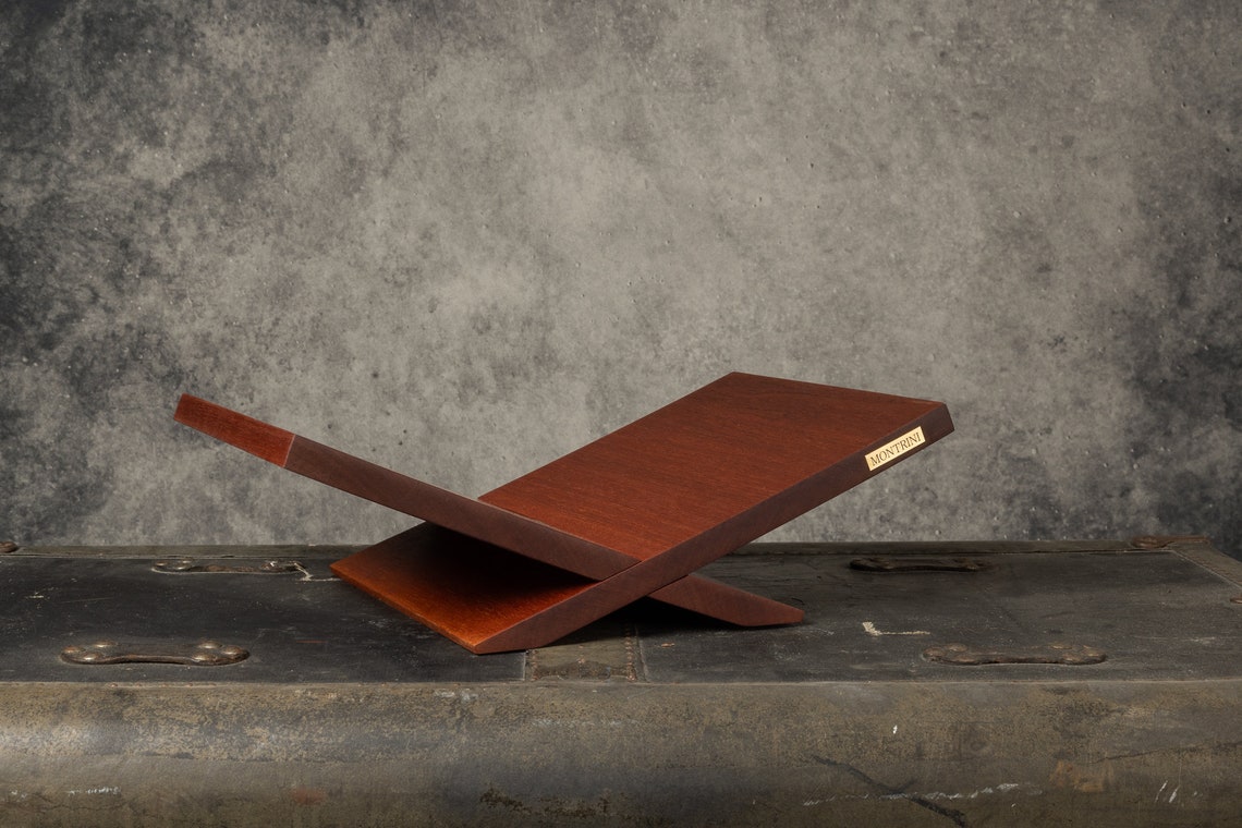 Open Book Stand Wood, Open Book Display, X Book Stand, Recipe Book ...