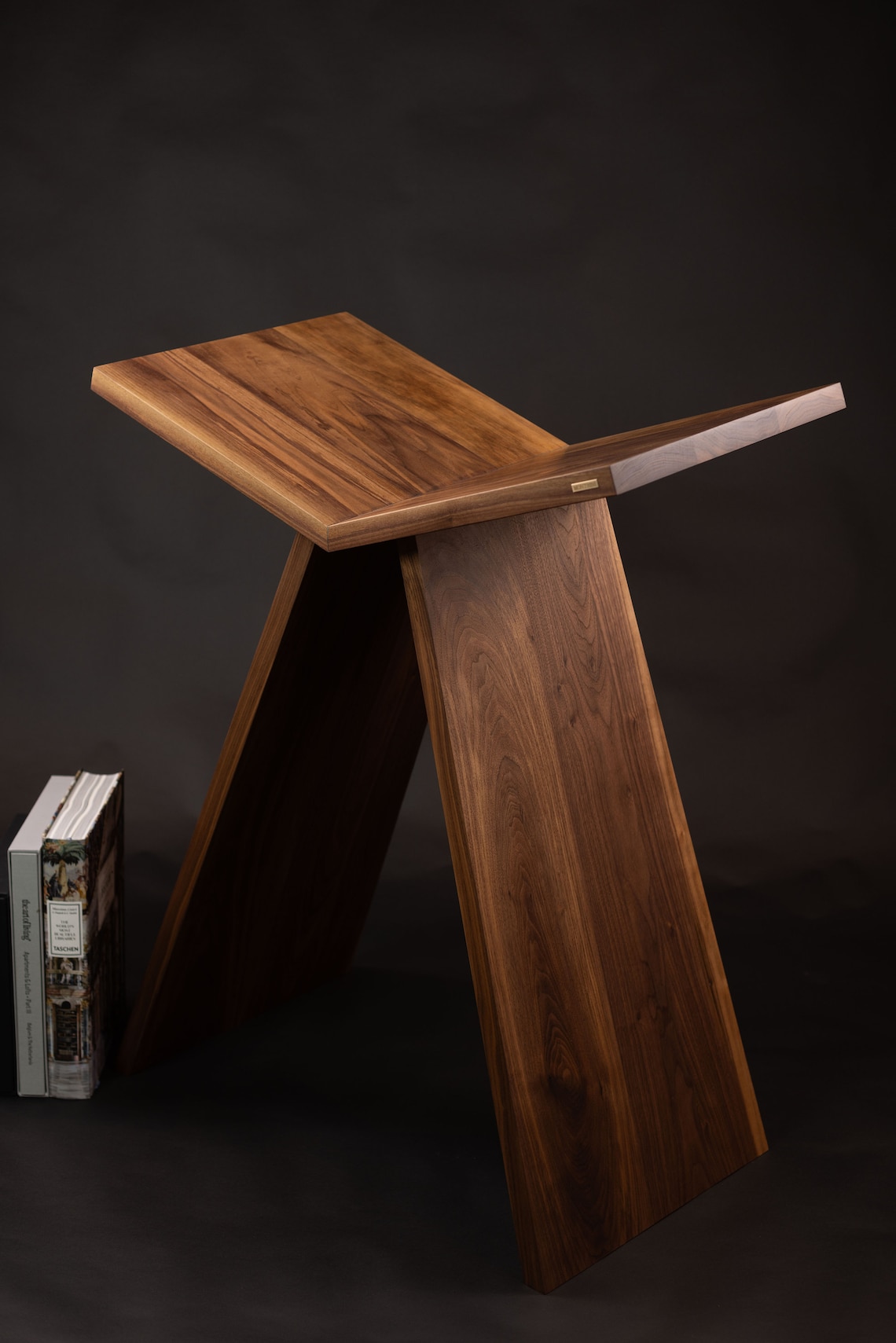 Large Book Stand, Book Table, Open Book Stand, Book Stand Wood, Open ...