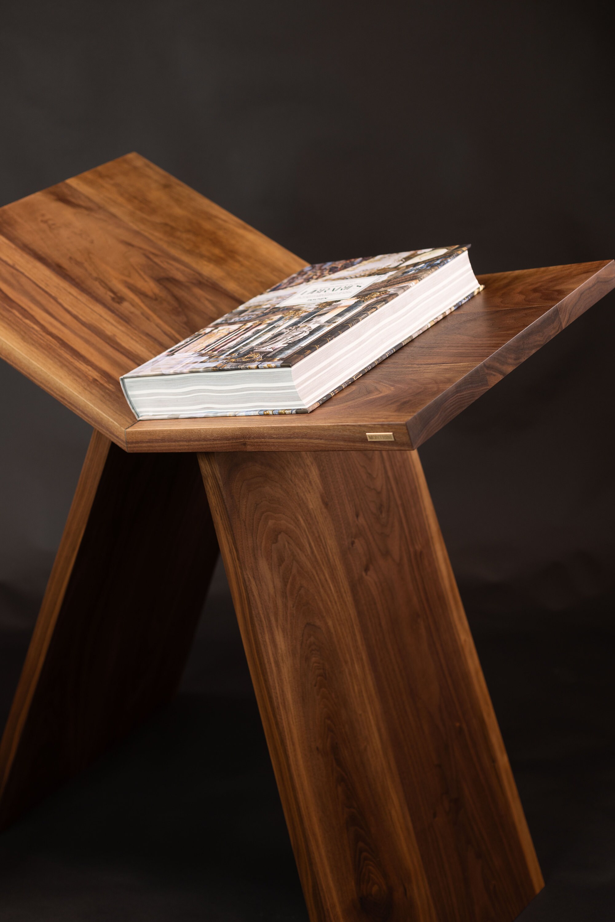 Large Book Stand, Book Table, Open Book Stand, Book Stand Wood, Open ...