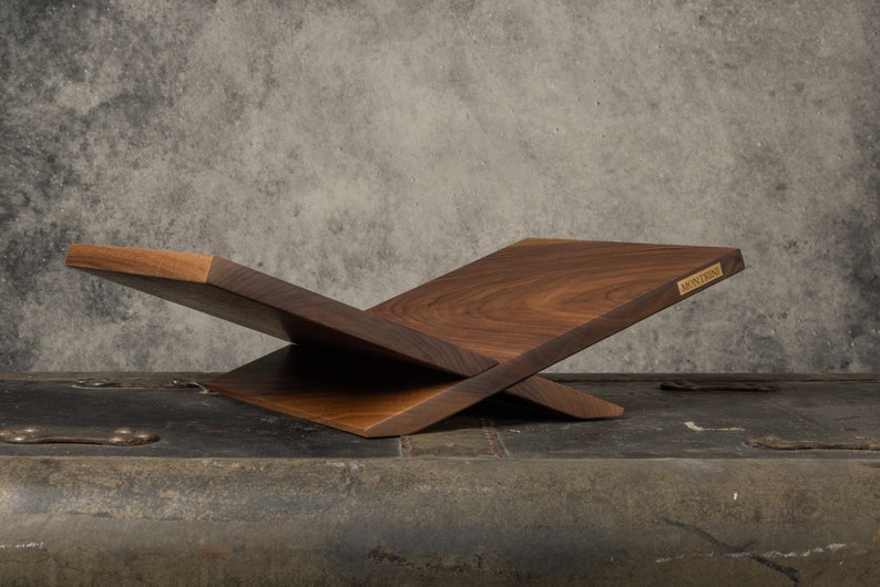 Open Book Stand Wood, Open Book Display, X Book Stand, Recipe Book ...