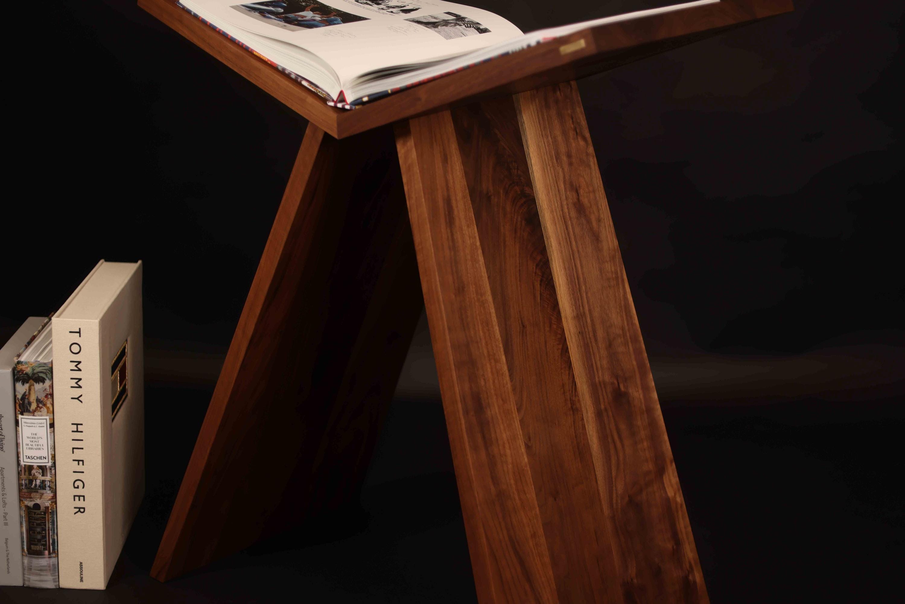 Large Book Stand, Book Table, Open Book Stand, Book Stand Wood, Open ...