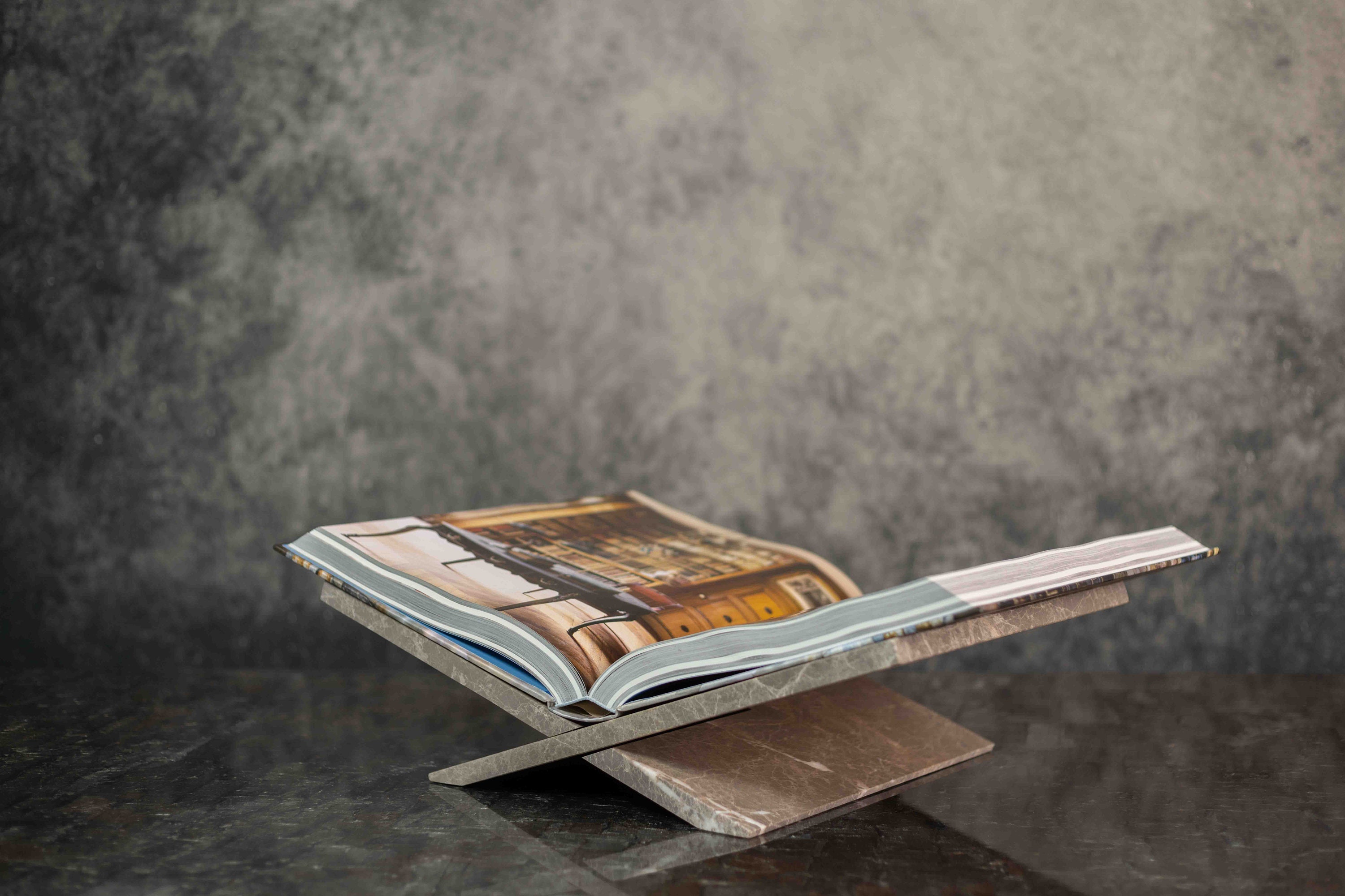 Book Stand Stone, Open Book Display, X Book Stand, Recipe Book Stand ...
