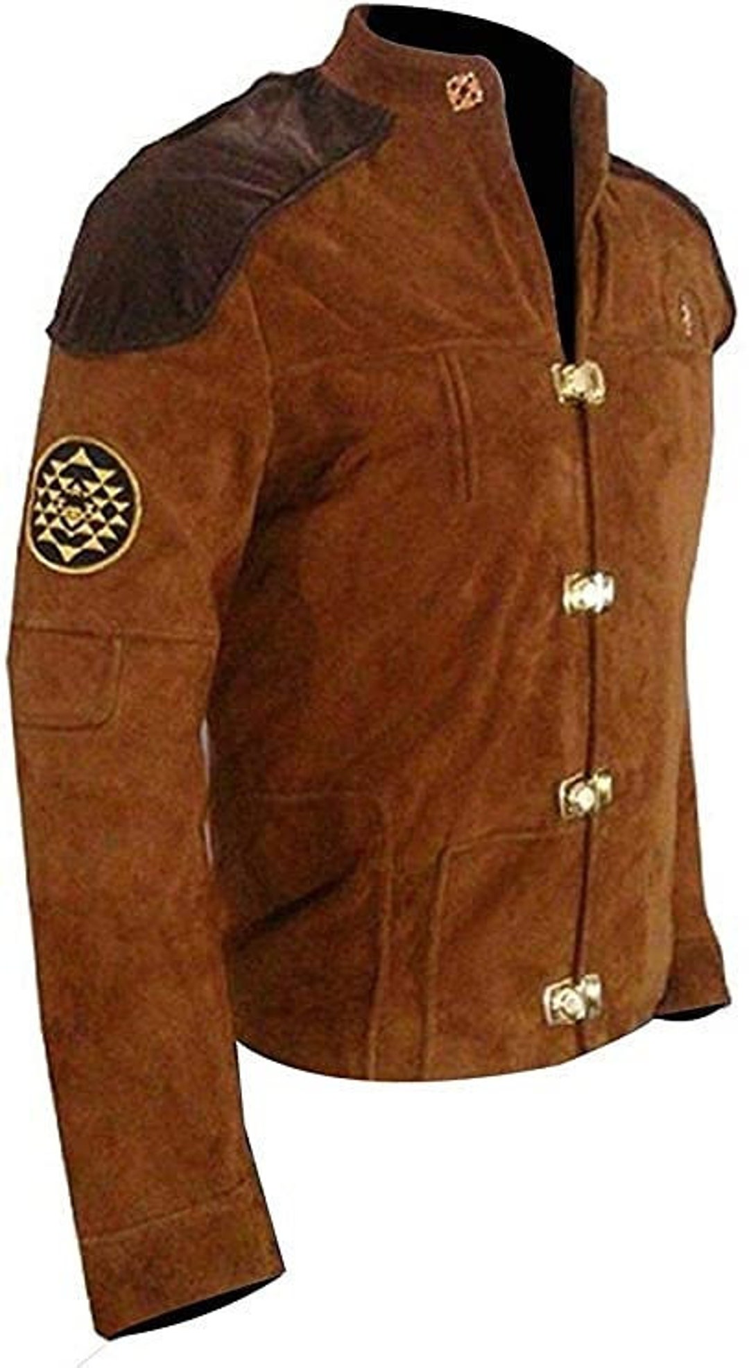 Men's Warriors Viper Pilot Battlestar Galactica Jacket Brown Real Suede ...