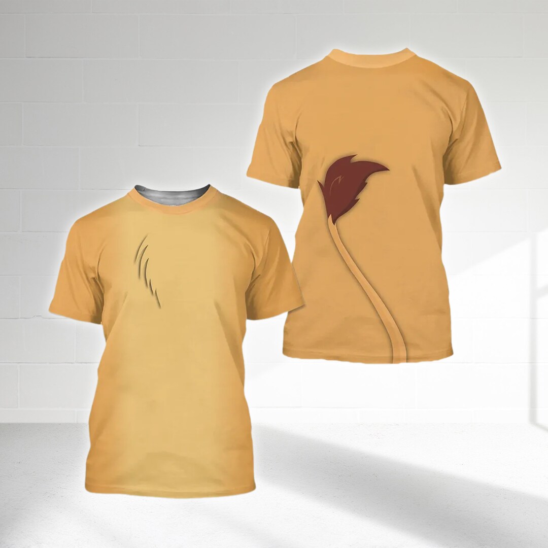 Nala the Lion King Costume T-shirt, Nala Queen of Pride Rock Cosplay ...