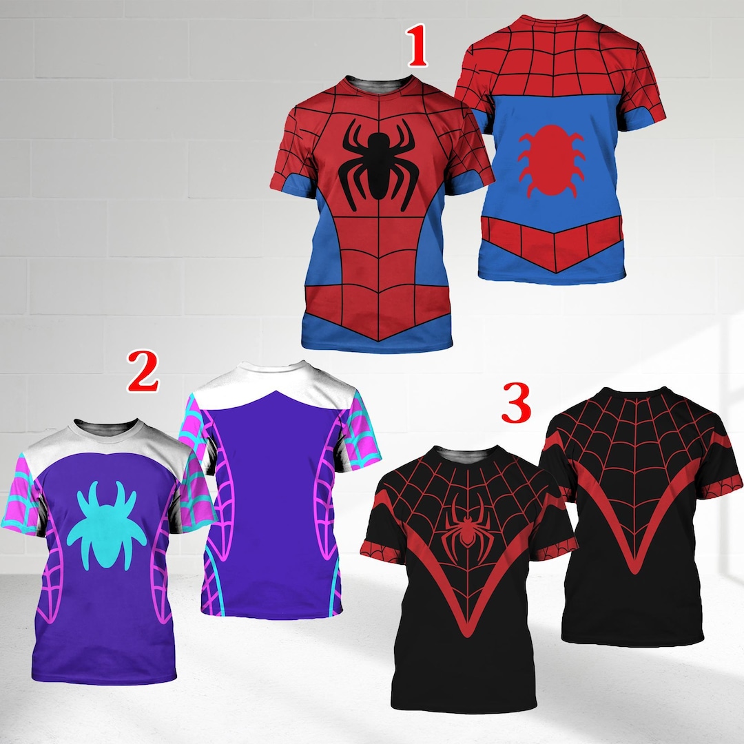 Spidey and Amazing Friends Halloween Costume 3D Shirt, Gwen Stacy ...