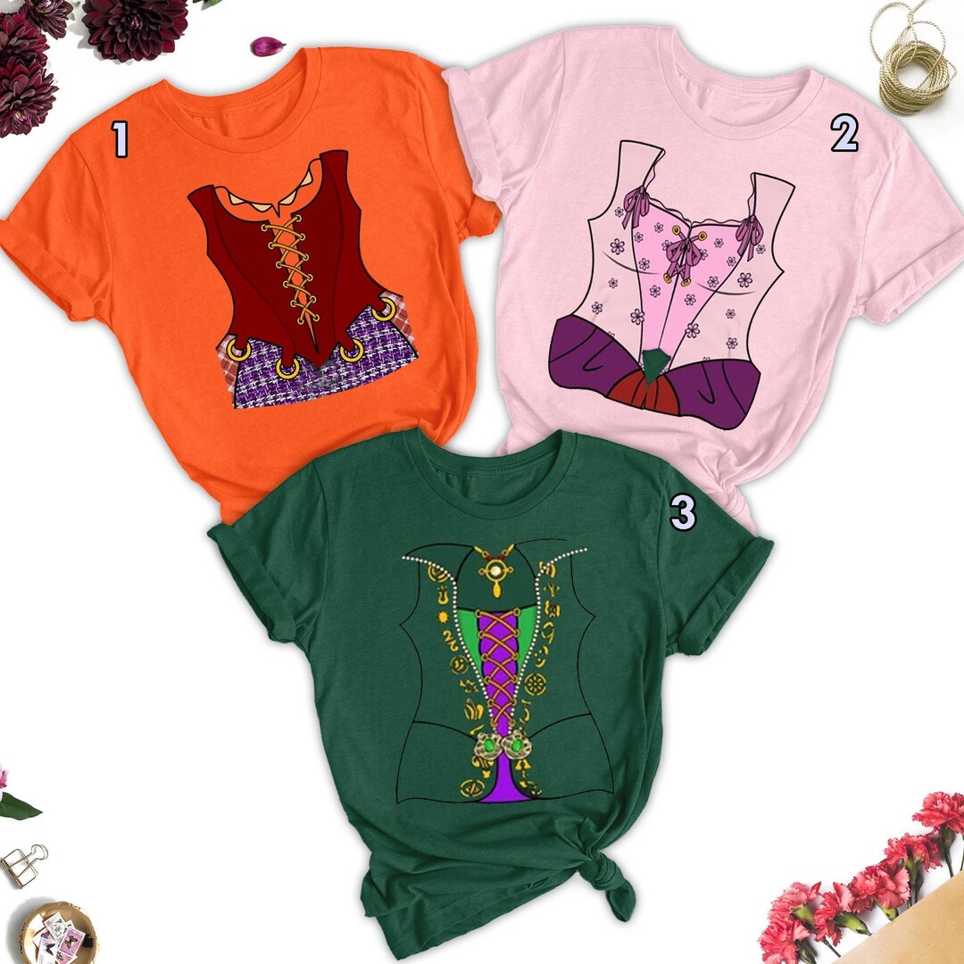 Hocus Pocus Movie Halloween Costume Shirt, Hocus Pocus Family Group ...