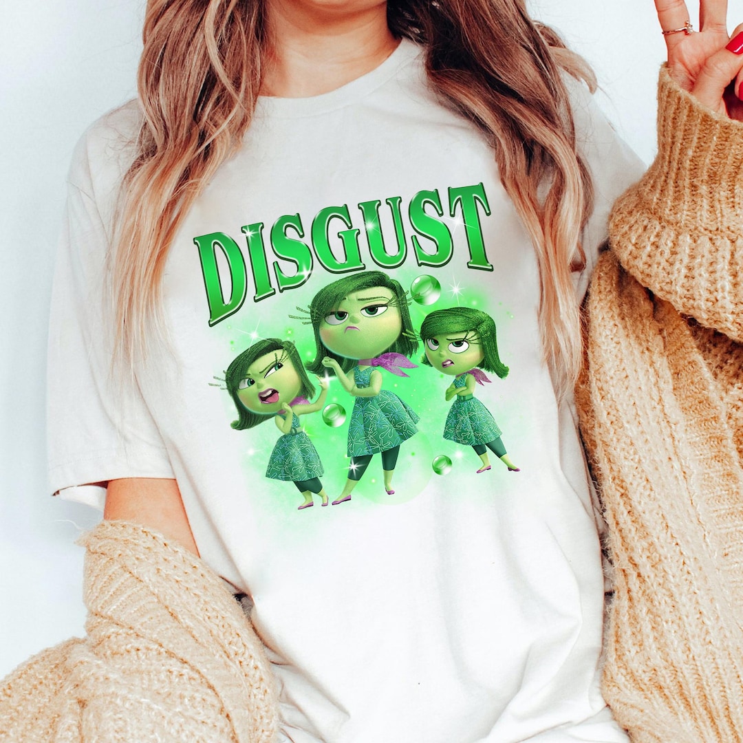 Disgust Inside Out Shirt, Inside Out Emotion Character T-shirt, It's ...