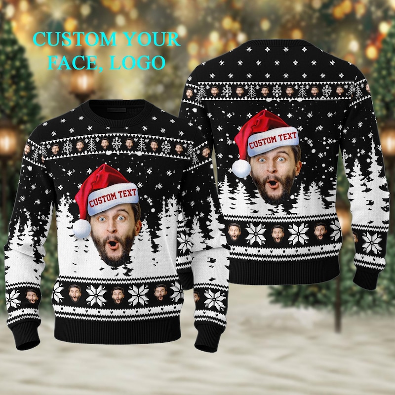 Ugly Christmas Text - Etsy