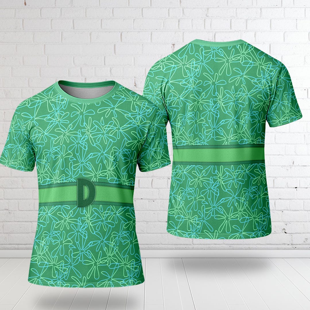 Disgust Inside Out 3D T-shirt, Inside Out 2 All Over Print Shirt ...