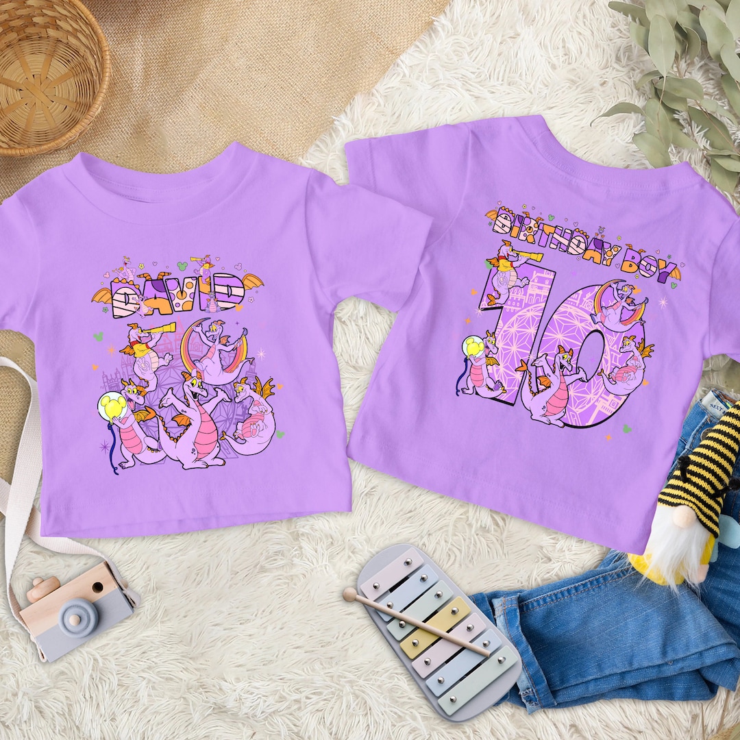 Personalized Figment Birthday Shirt, Figment Birthday Theme Purple Kid ...
