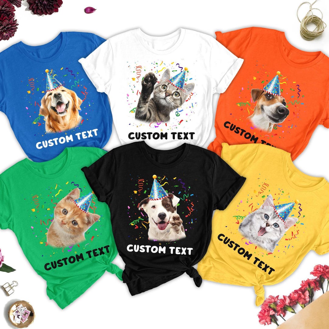 Custom Zoo Birthday Party Shirt, Pet Owner Birthday Shirt, Funny ...
