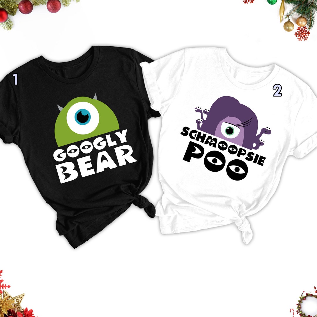 Googly Bear and Schmoopsie Poo Couple Shirt, Monsters Matching Shirt ...