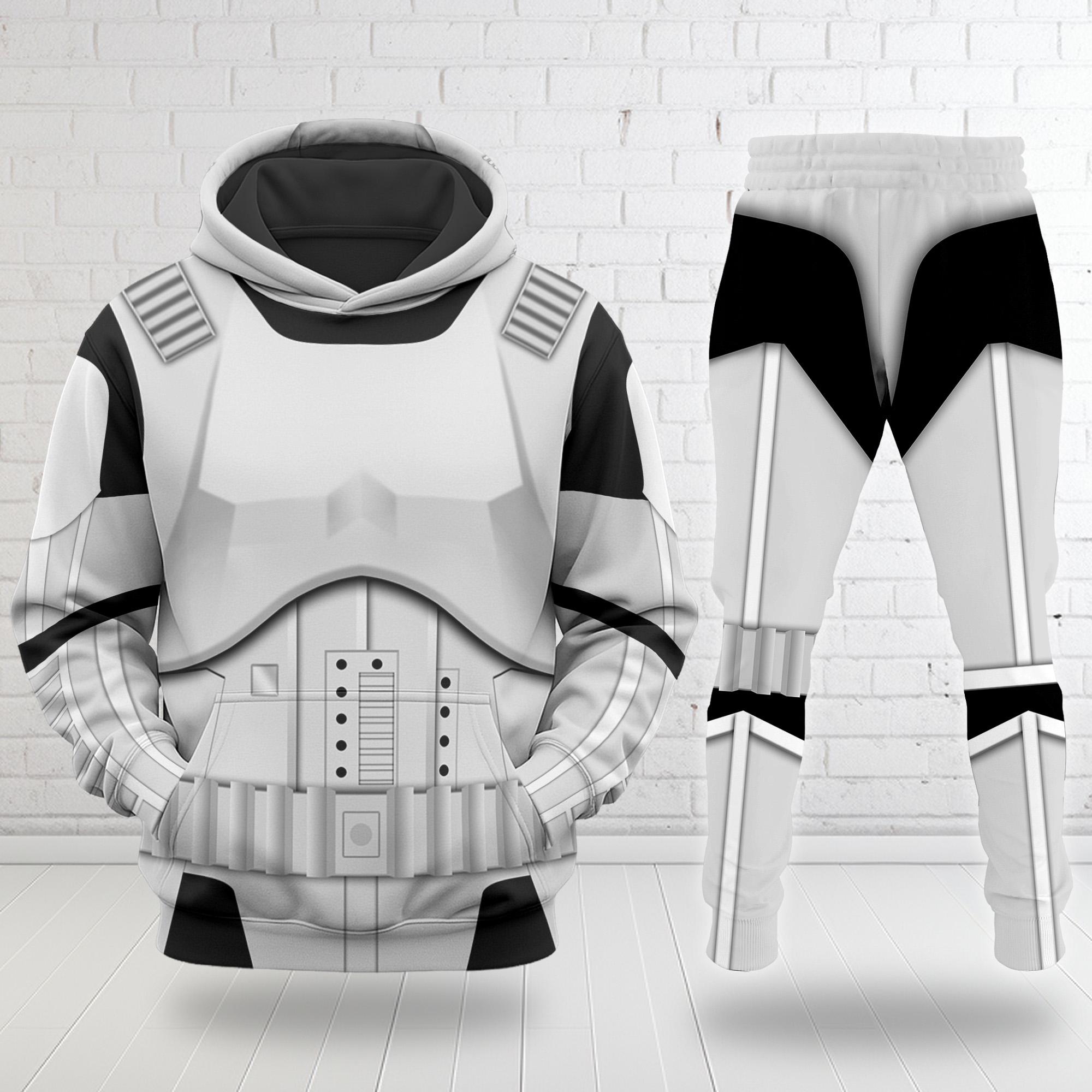 Stormtroopers Cosplay Costume T-shirt, Hoodie Tracksuit, Starwars ...