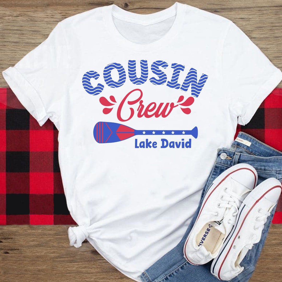 Personalized Cousin Crew Lake Family Matching Vacation Shirt, Custom ...