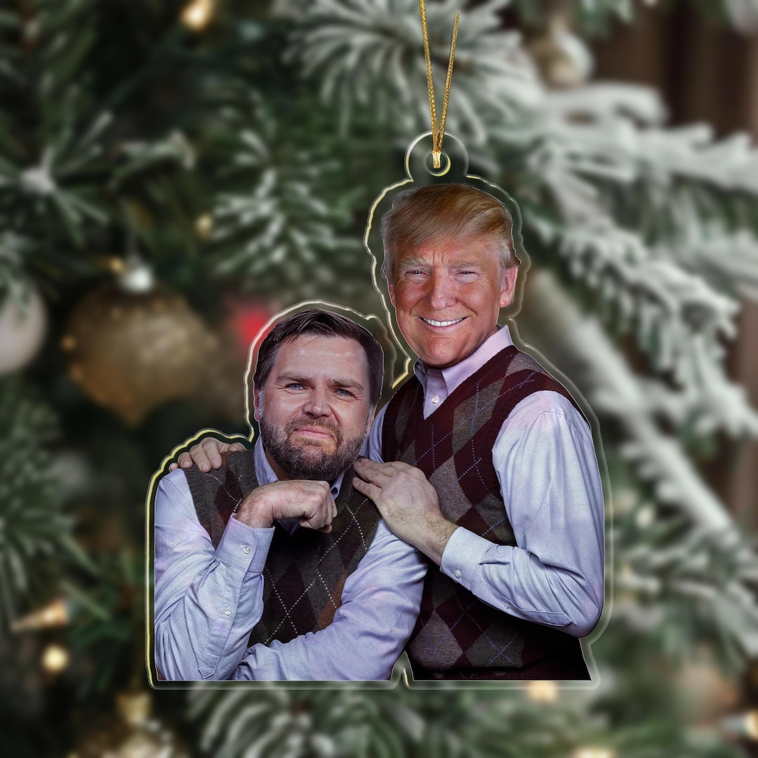 Trump 2024 Ornament, JD Vance Ornament, Trump Vance Brothers 2024 ...