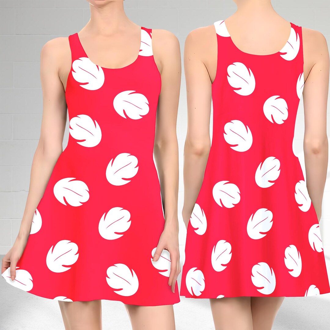 Lilo Pelekai 3D Skater Dress, Lilo and Stitch All Over Print Dress ...