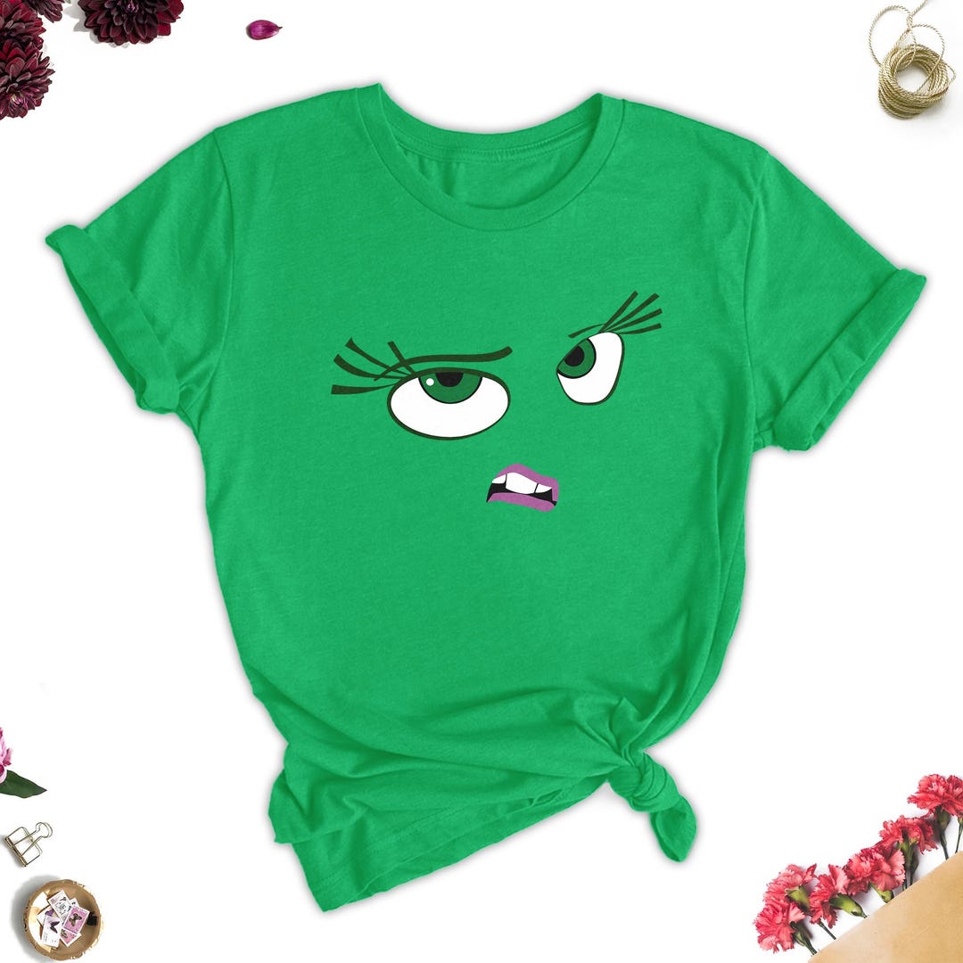 Disgust Inside Out Halloween Costume, Inside Out Shirt, Inside Out ...