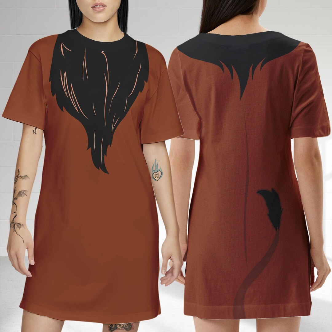 Scar the Lion King Dress T-shirt, Lion King Movie Dress, Scar Lion ...