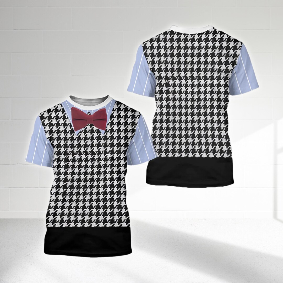 Fear Costume T-shirt, Inside Out Cosplay Costume Tee, Inside Out Fear ...