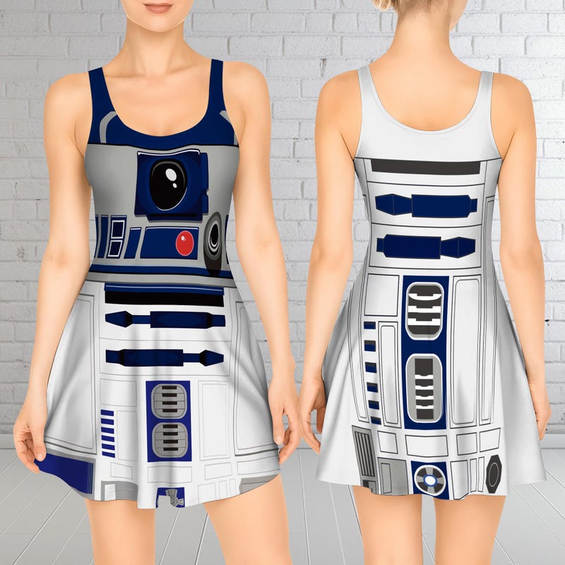 Robot Dress - Etsy