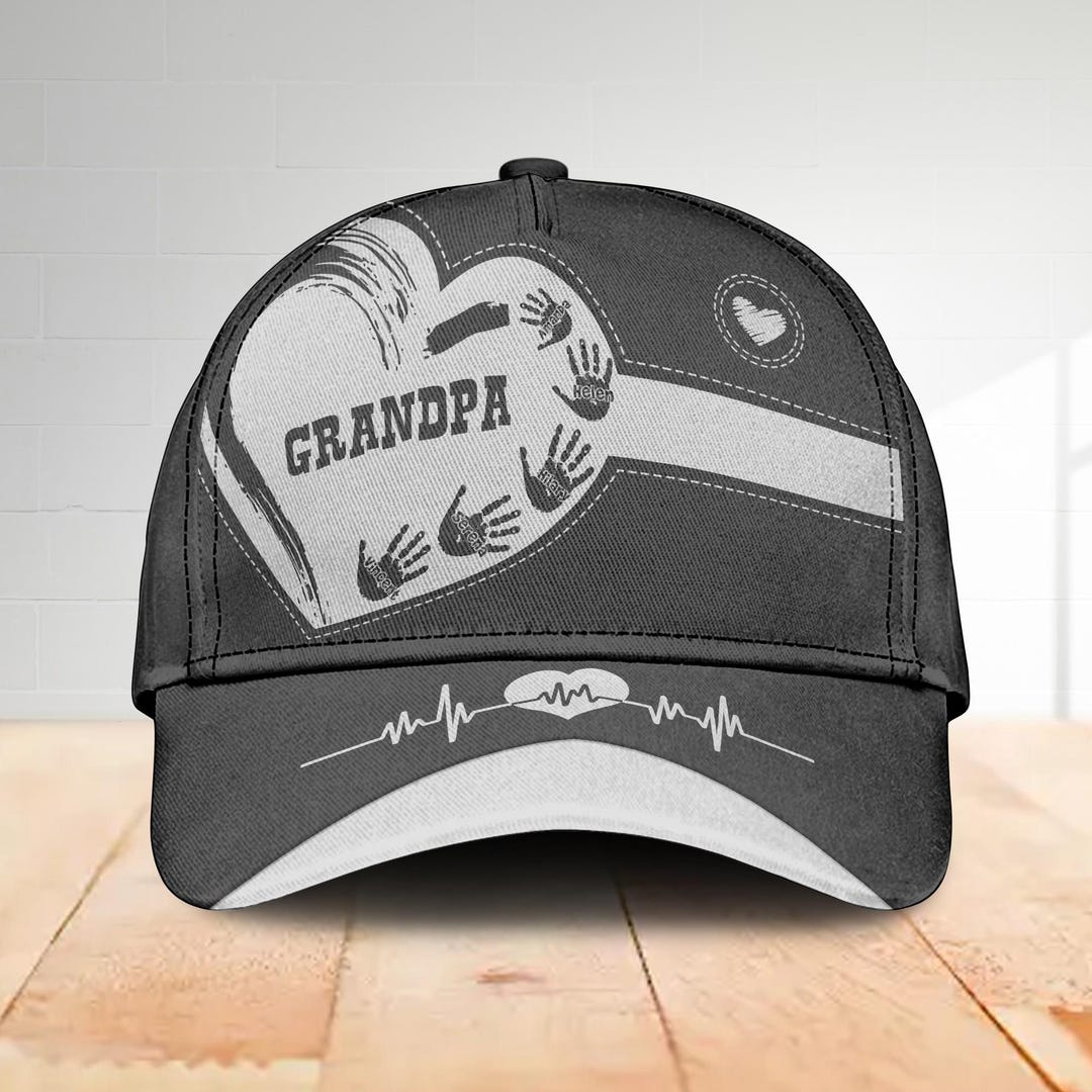 Personalized Grandpa Dad Kids Classic Cap, Father's Day Gift for Him ...