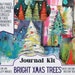 Bright Christmas Trees Junk Journal Kit Ephemera, ATC, Tags, Pocket ...