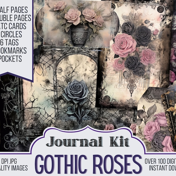 Gothic Journal - Etsy