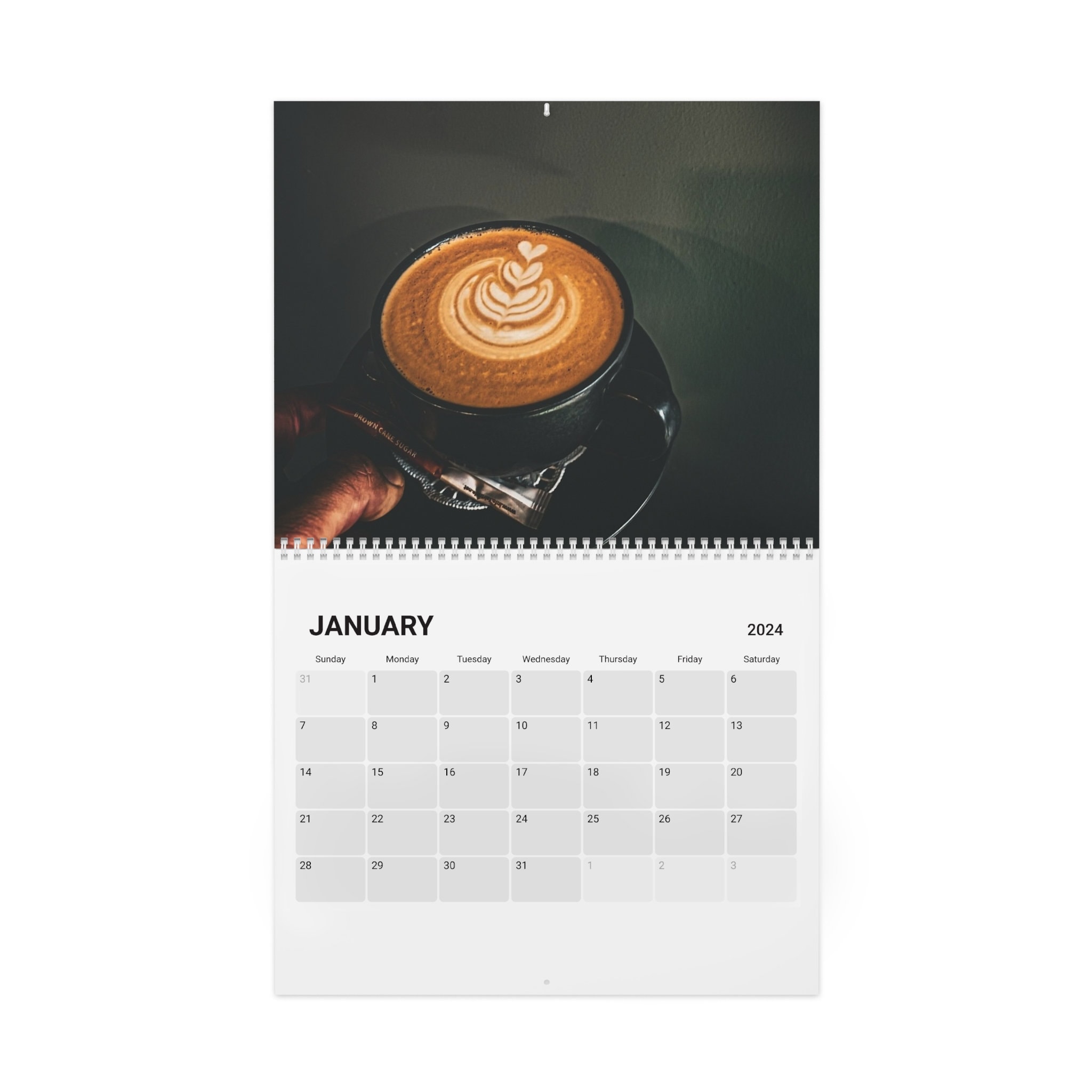 Latte Art Calendar 2024 - Etsy
