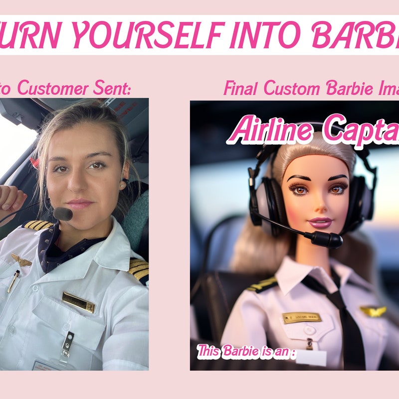 Custom Barbie Doll - Etsy