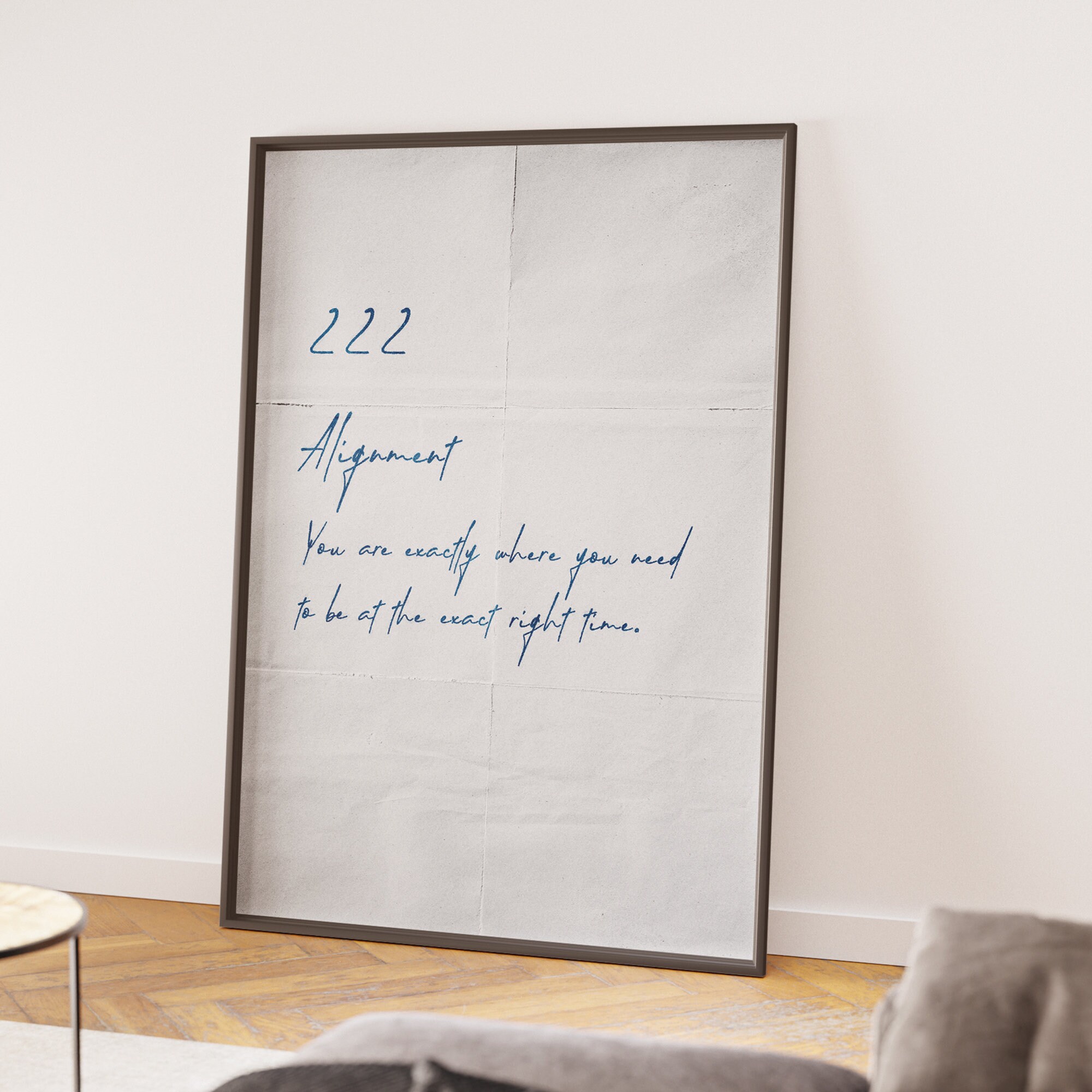 Alignment Angel Poster Original Design 222 Angel Number Digital ...