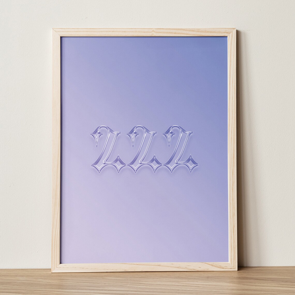 Alignment Gothic Glass Angel Poster Original Print Design 222 Angel ...