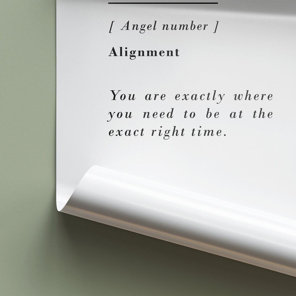 Alignment Angel Poster Original Design 222 Angel Number Digital ...