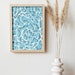 Pool Illustration Original Art Design Stylized Swimming Pool Wall Art ...