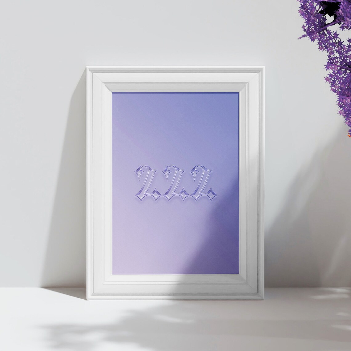 Alignment Gothic Glass Angel Poster Original Print Design 222 Angel ...
