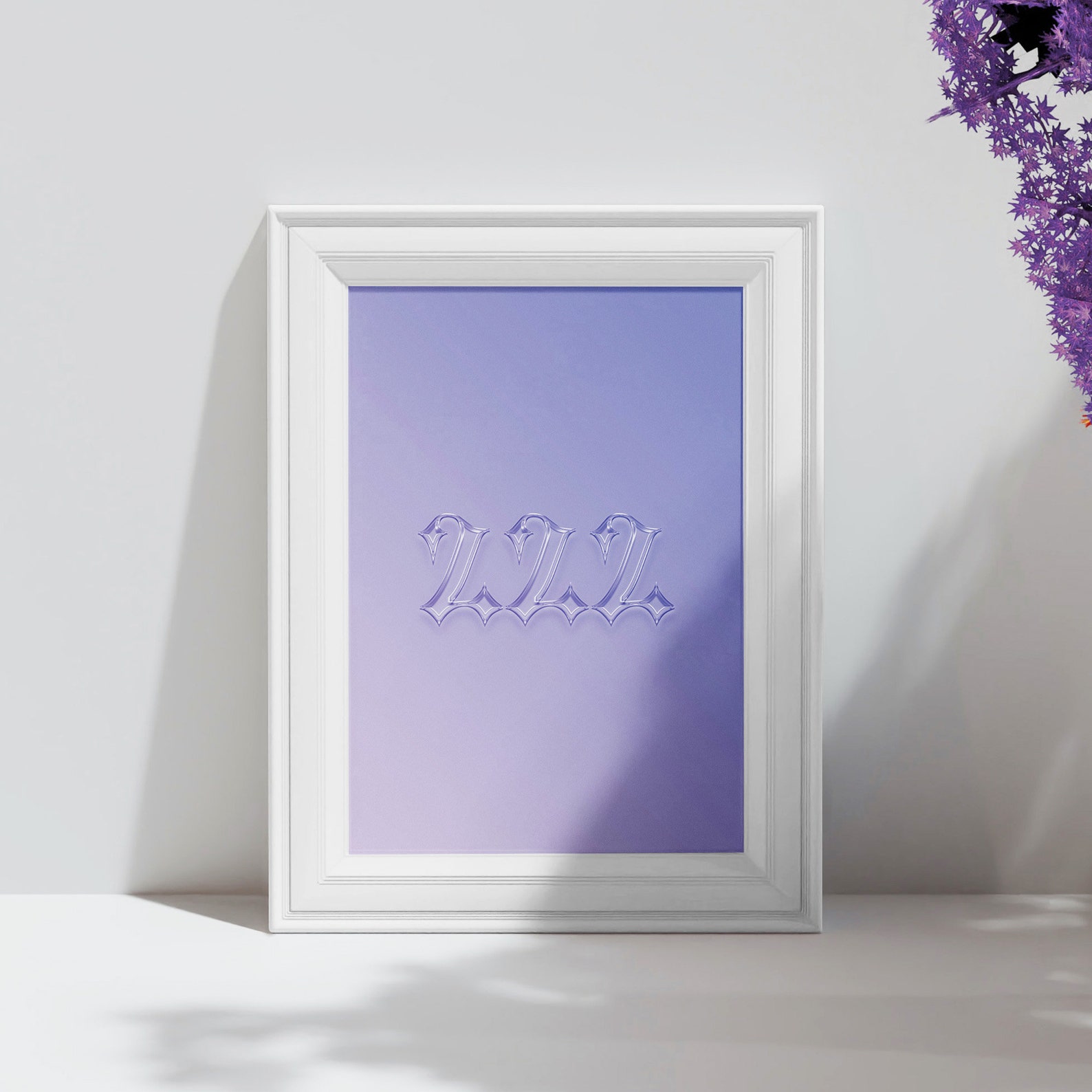Alignment Gothic Glass Angel Poster Original Print Design 222 Angel ...