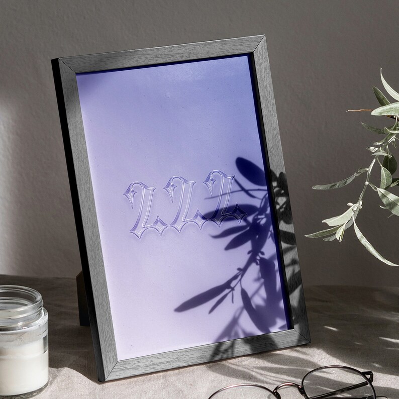 Alignment Gothic Glass Angel Poster Original Print Design 222 Angel ...