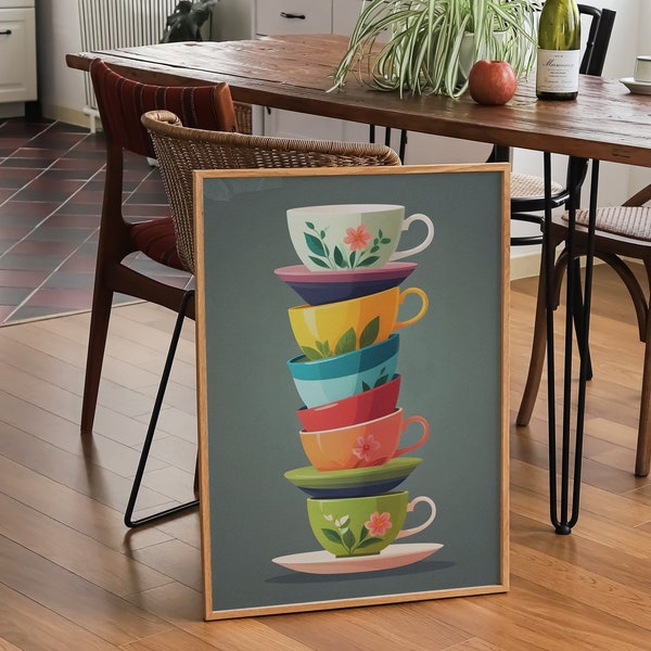 Tea Poster - Etsy