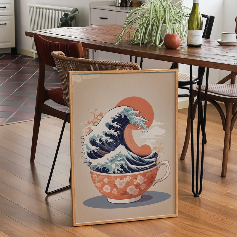 Fancy Tea Cup Japanese - Etsy UK